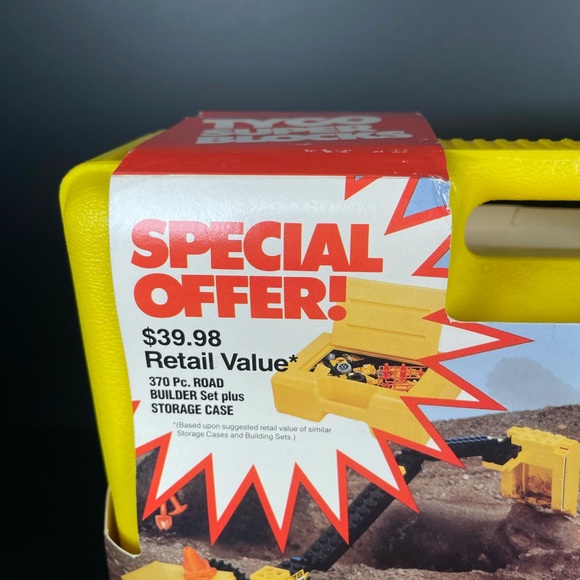 tyco | Toys | 986 Tyco Super Blocks Road Builder Deluxe Set | Poshmark